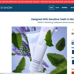 SNOW - Whitening Toothpaste affiliate program